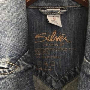 Silver Jeans | Jackets & Coats | Silver Jeans Denim Jacket | Poshmark